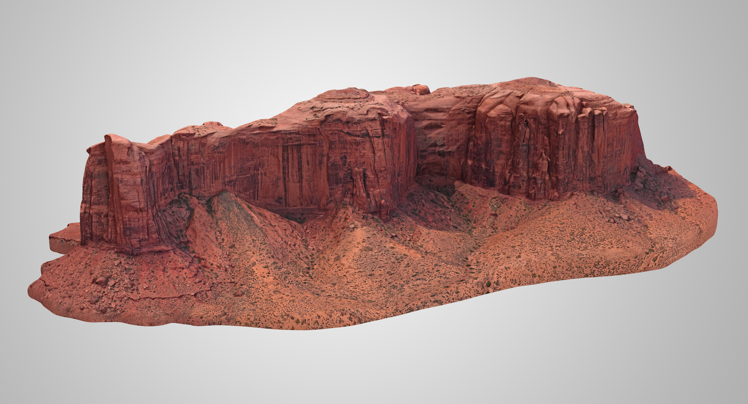 3D model sandstone butte 15 - TurboSquid 1419499