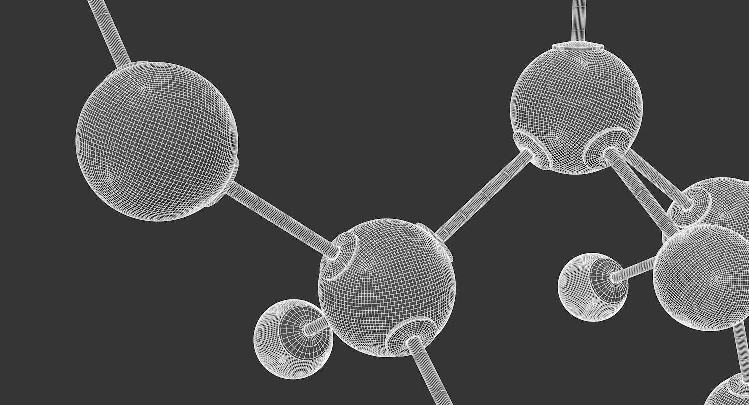 3D vitamin c molecule - TurboSquid 1419502