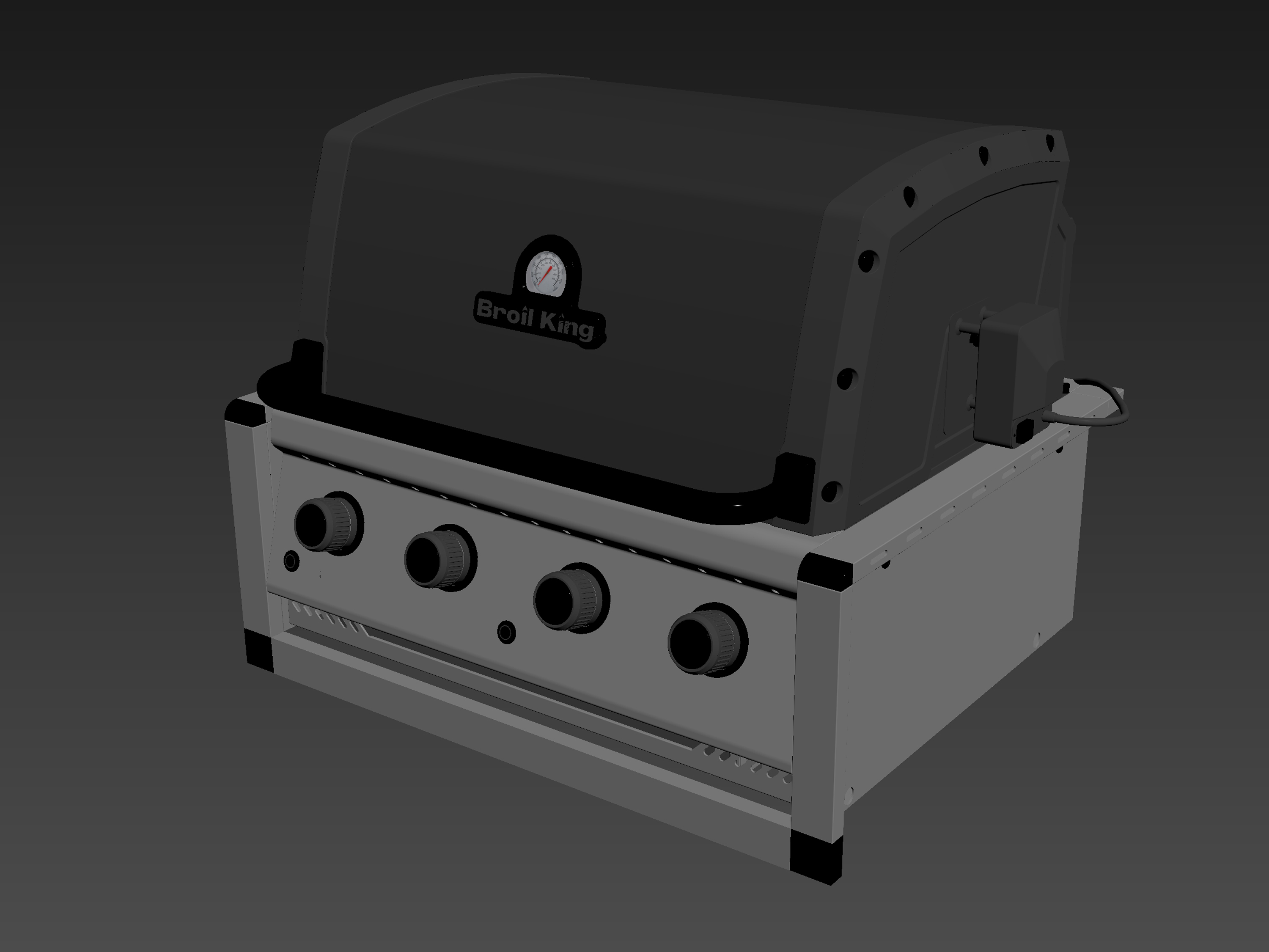 Gas grill 3D model - TurboSquid 1419553