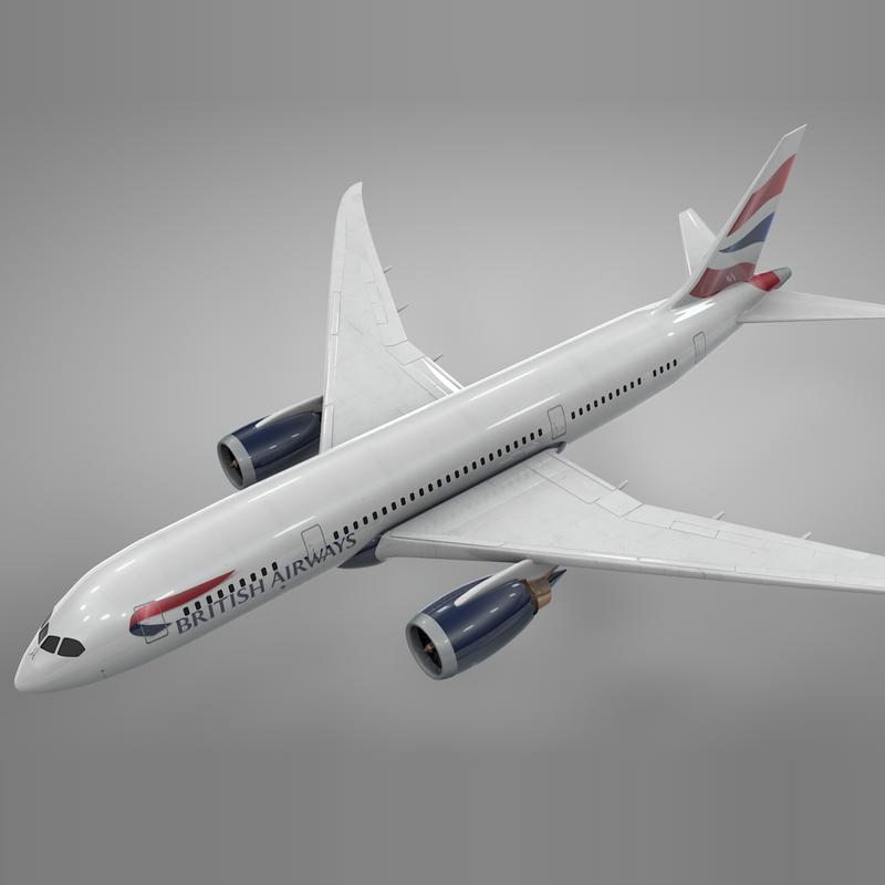 Boeing 787 3D Models for Download | TurboSquid