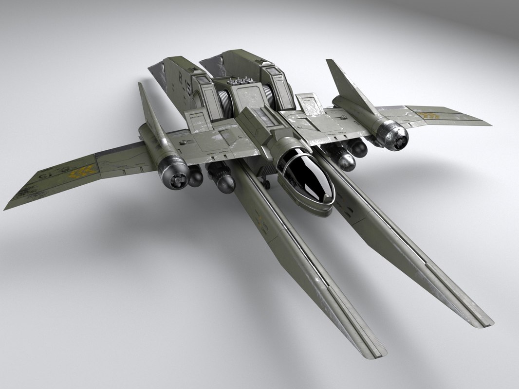 Combat aircraft craft 3D model - TurboSquid 1419710