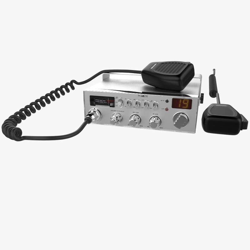 3D модель CB Radio v2 - TurboSquid 1419845