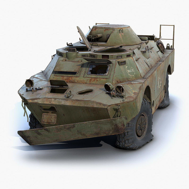 Rusty brdm-2 chernobyl 3D model - TurboSquid 1419988