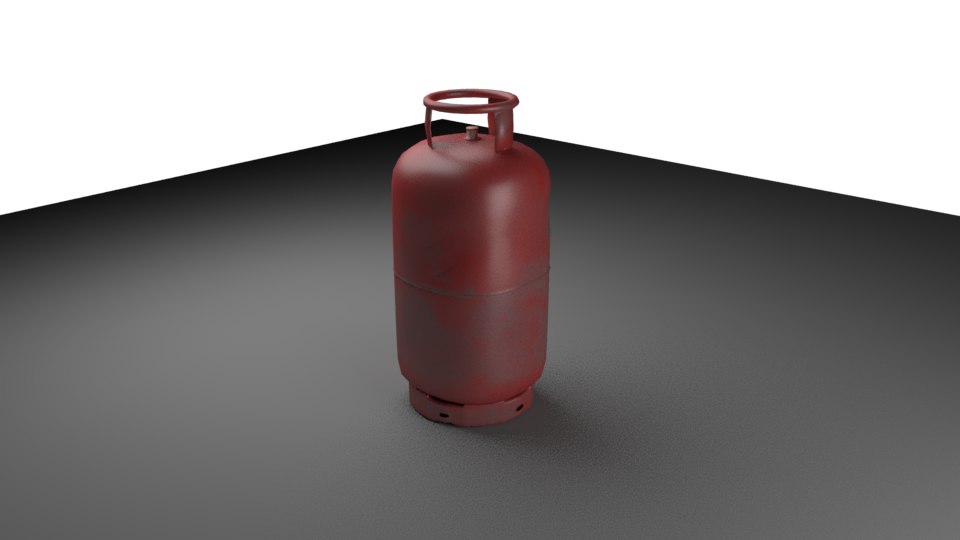 Free 3D model gas cylinder - TurboSquid 1419990