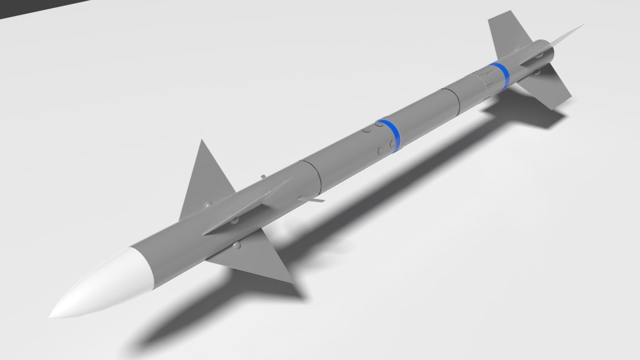 Israeli air-to-air missile derby 3D - TurboSquid 1420011