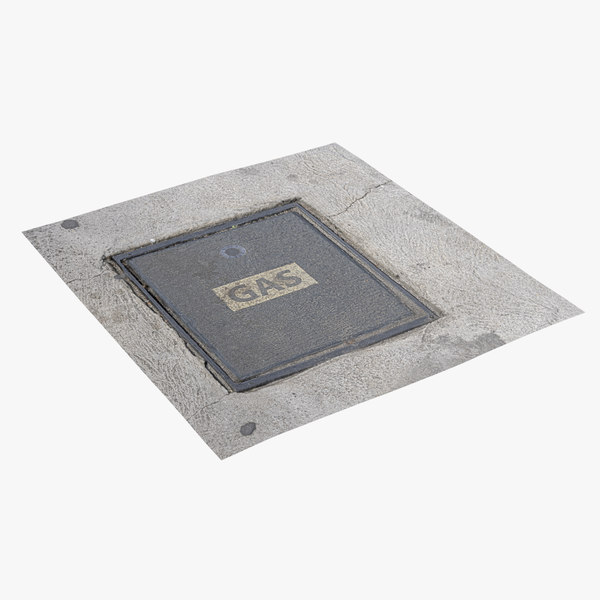 Metal utility cover 4k 3D model - TurboSquid 1420052