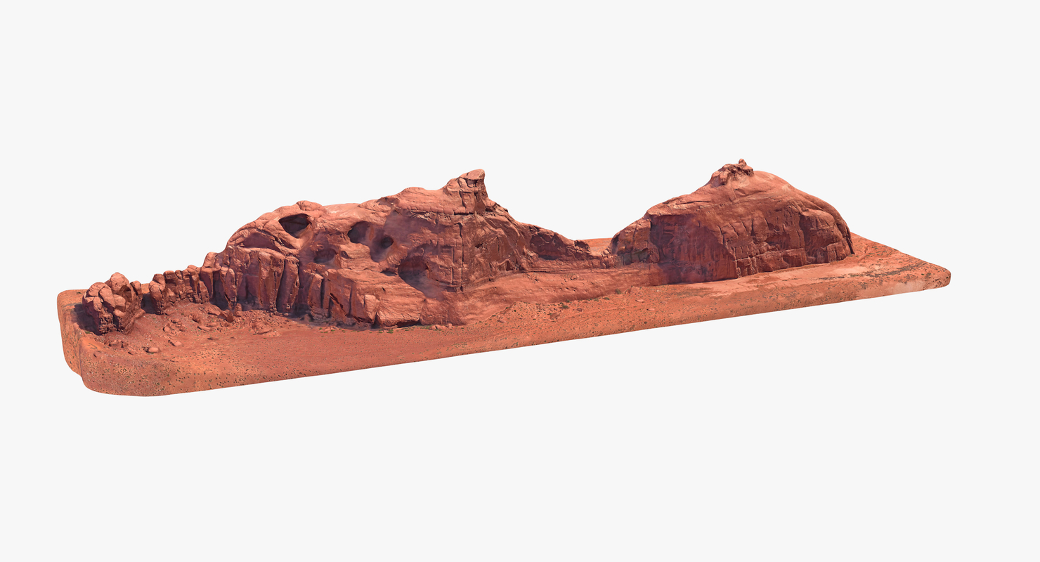 3D model sandstone butte 16 - TurboSquid 1420084
