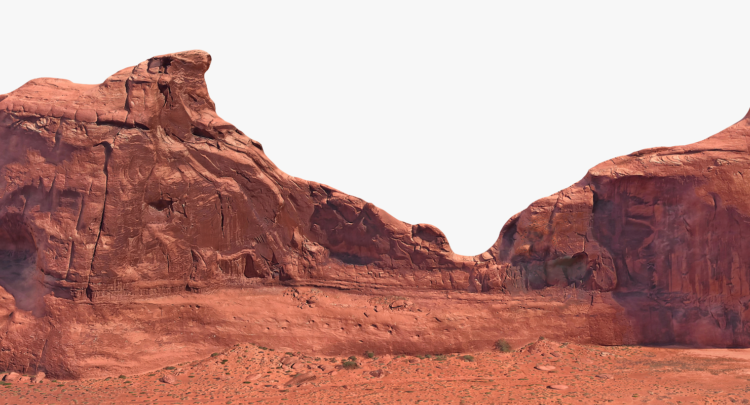 3D model sandstone butte 16 - TurboSquid 1420084