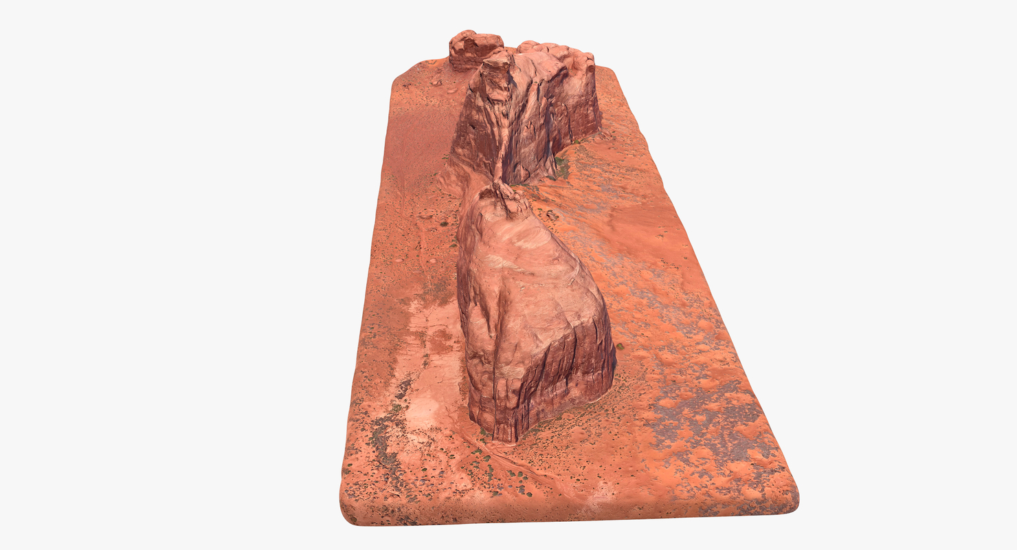 3D model sandstone butte 16 - TurboSquid 1420084
