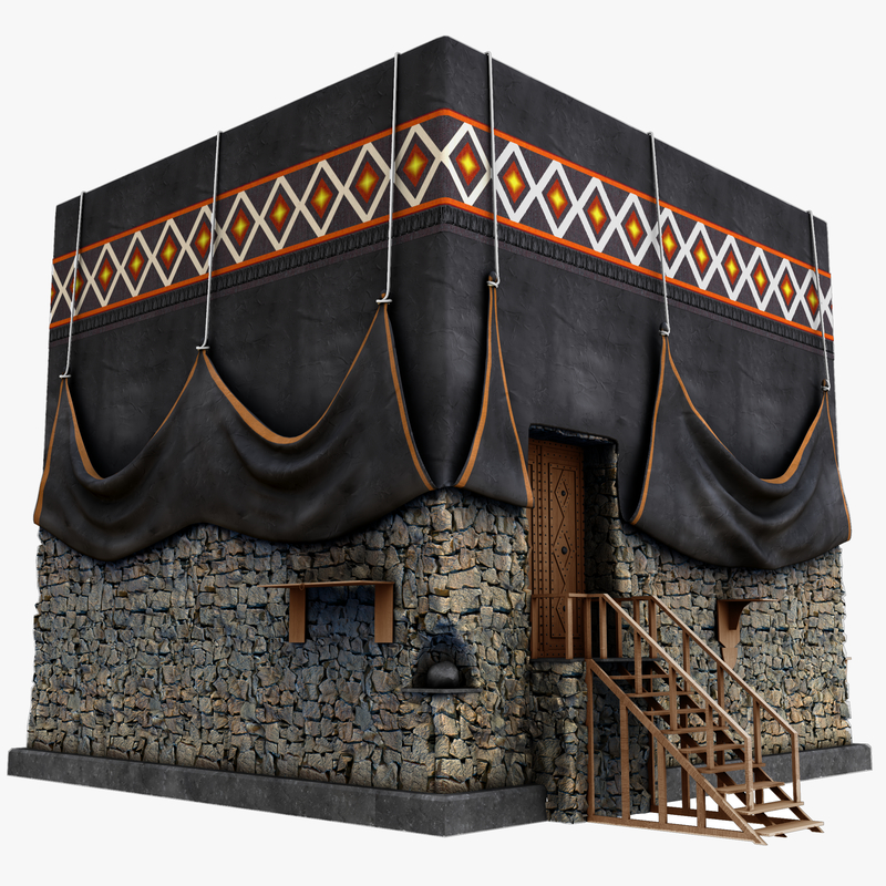 Kaaba 3D model - TurboSquid 1420109