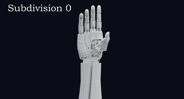 Robot hand arm animation 3D model - TurboSquid 1420140