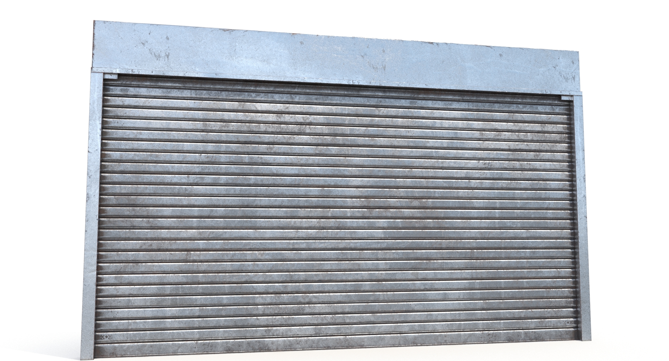 3D electric rolling shutter - TurboSquid 1420173