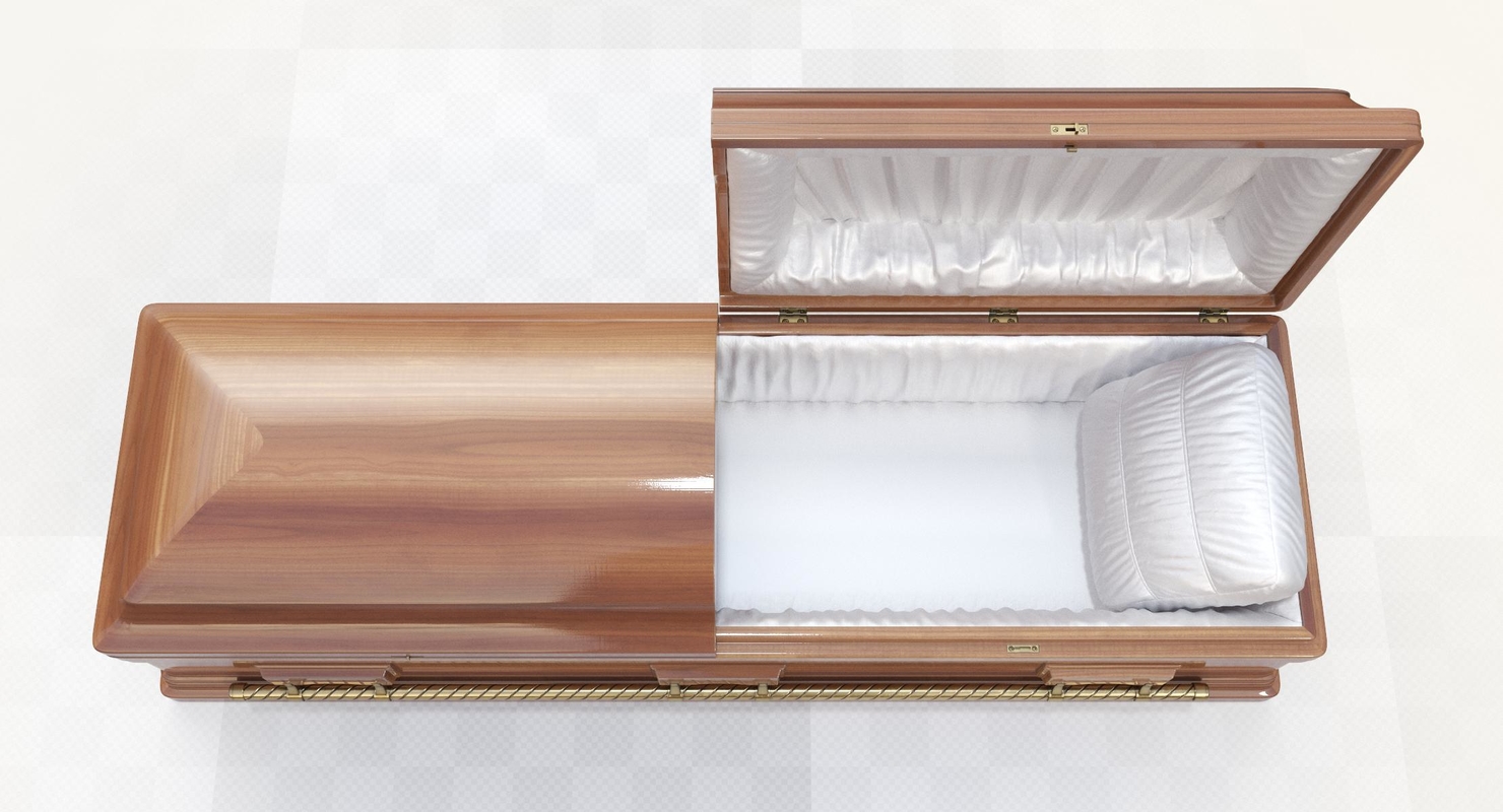 3D casket coffin - TurboSquid 1420441