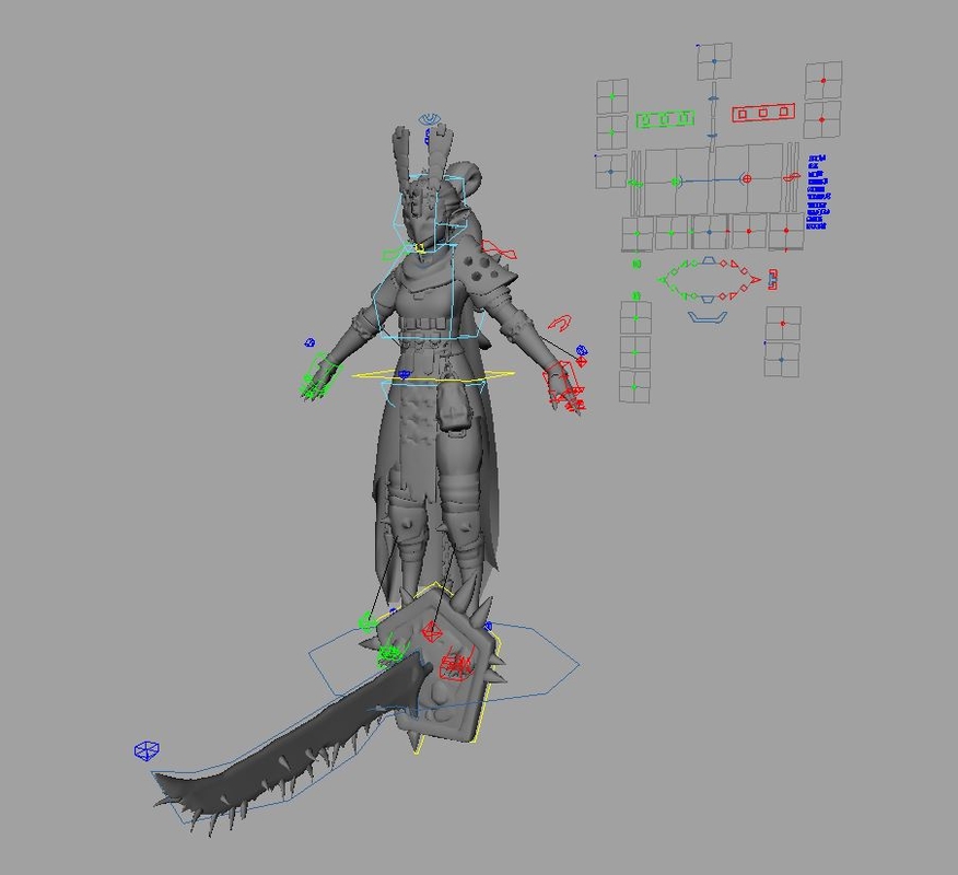 3D rig animation - TurboSquid 1420579