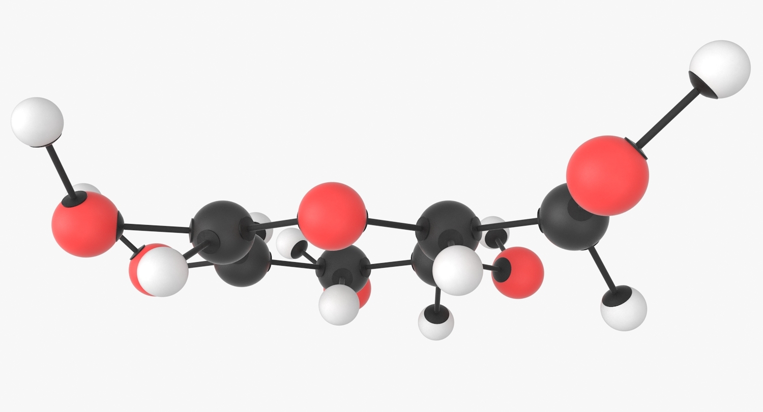 3D model glucose molecule - TurboSquid 1420647