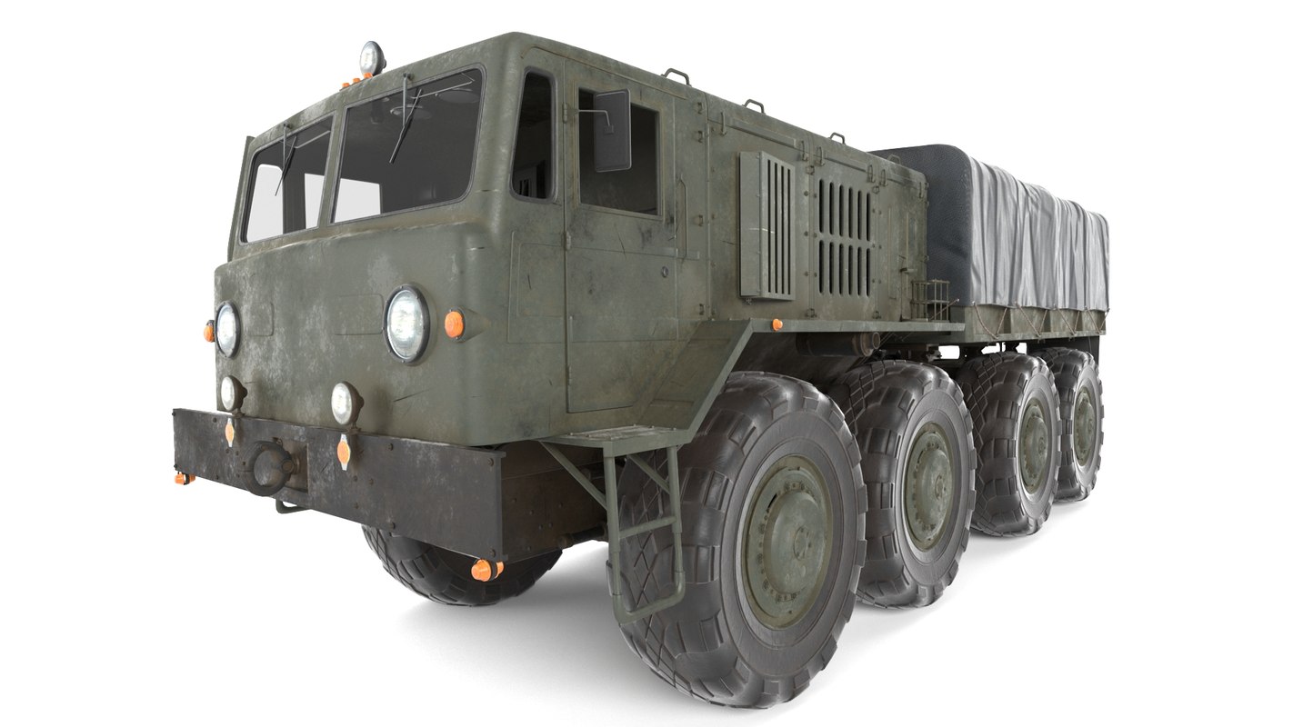 3D soviet truck maz 535 model - TurboSquid 1420832