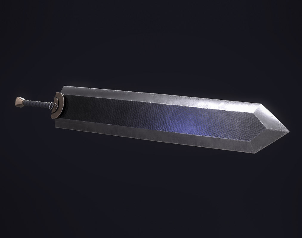 3D model realistic greatsword - TurboSquid 1420849