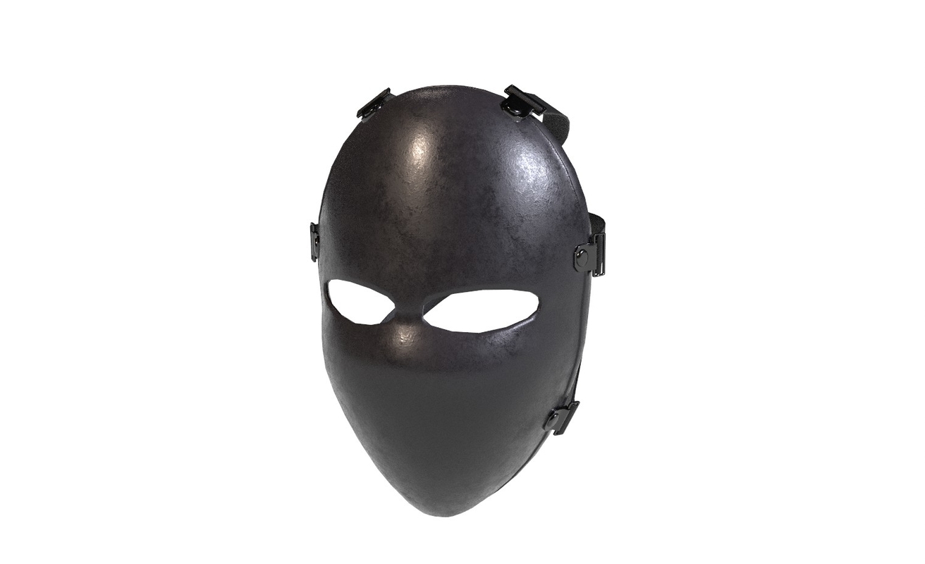 Ballistische Maske 3D-Modell - TurboSquid 1420898