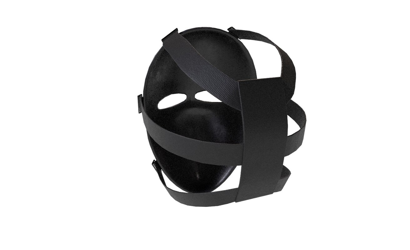 Face ballistic mask 3D model - TurboSquid 1420898