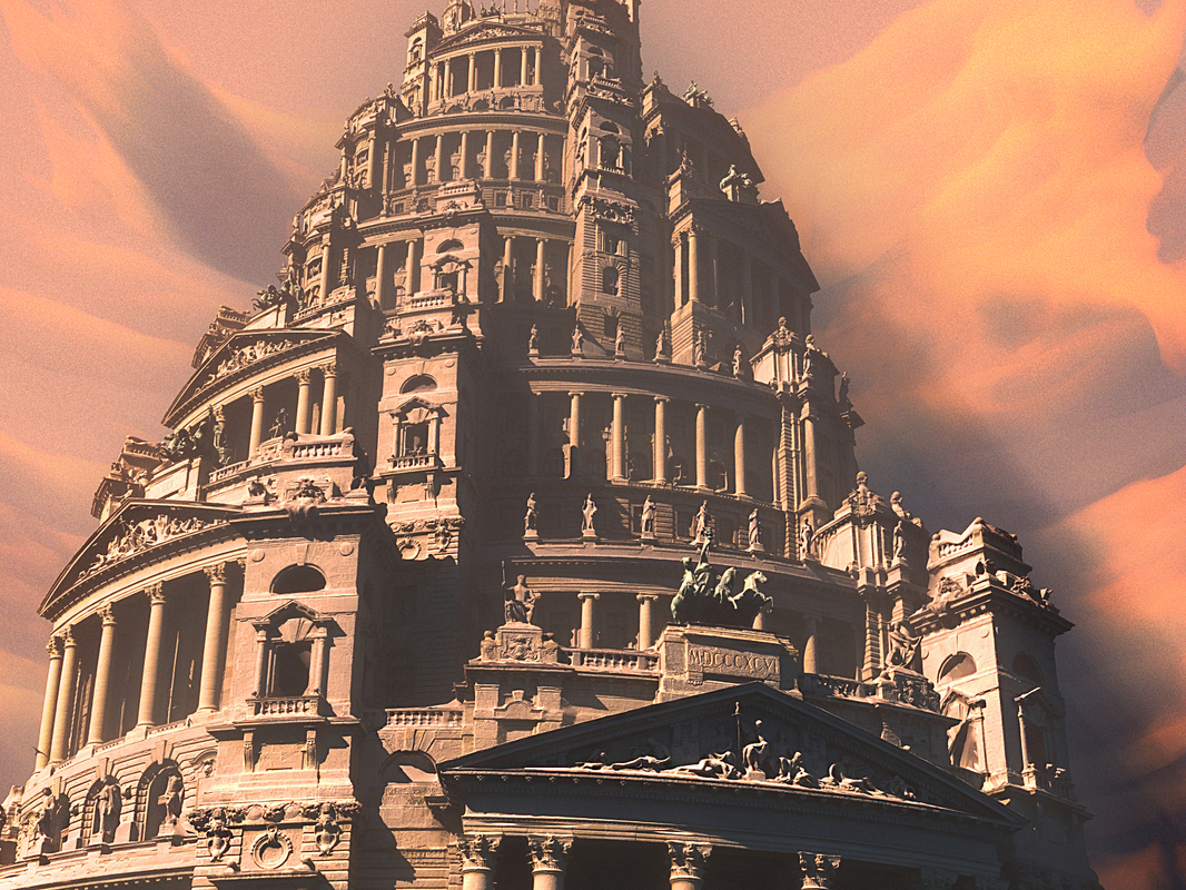 3D tower babel - TurboSquid 1420614