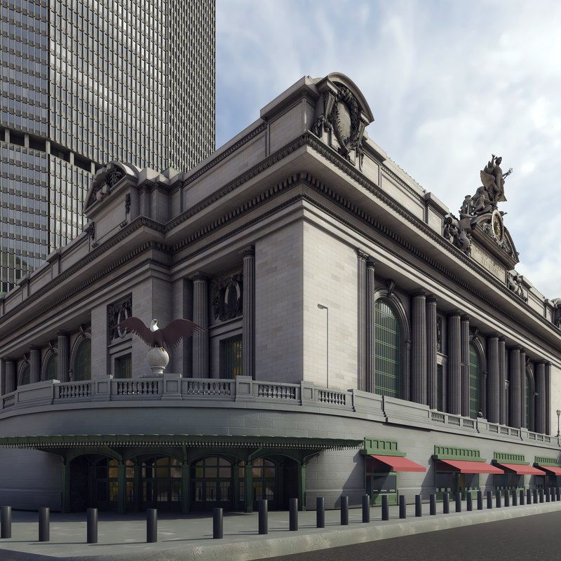 Grand central terminal 3D - TurboSquid 1417251