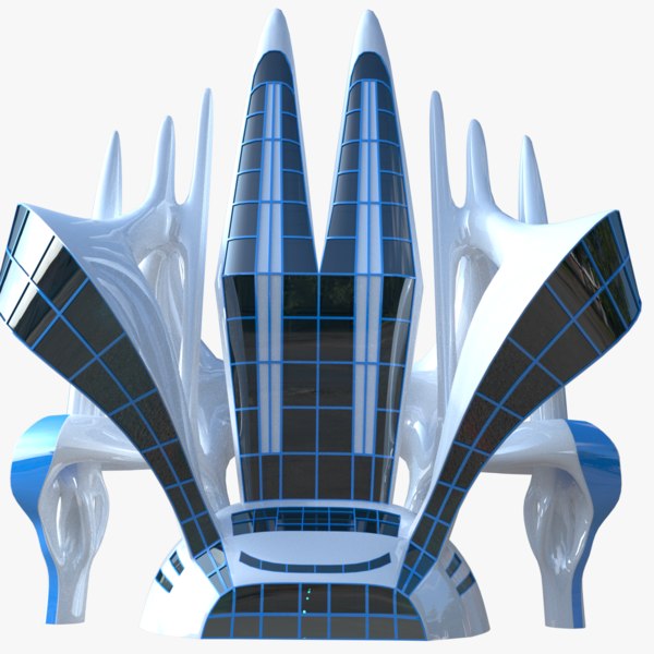 Futuristic Building Blender Models for Download | TurboSquid