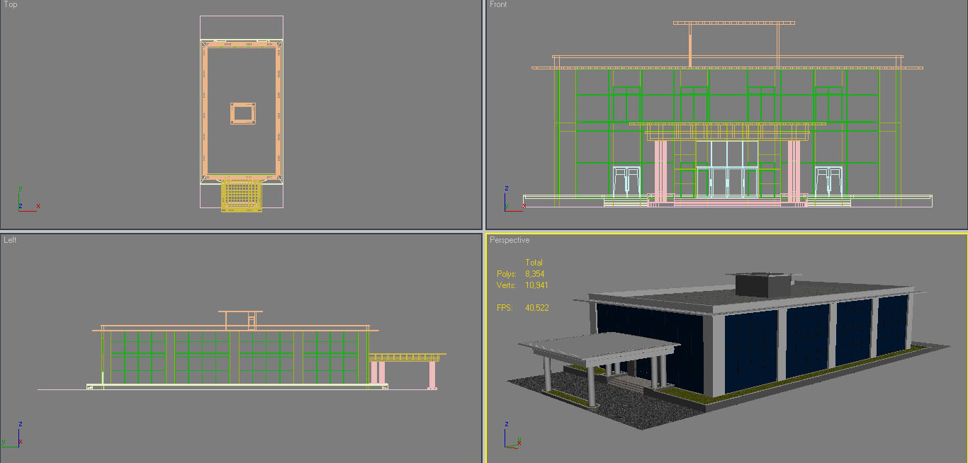 Office building 2 3D model - TurboSquid 1420944