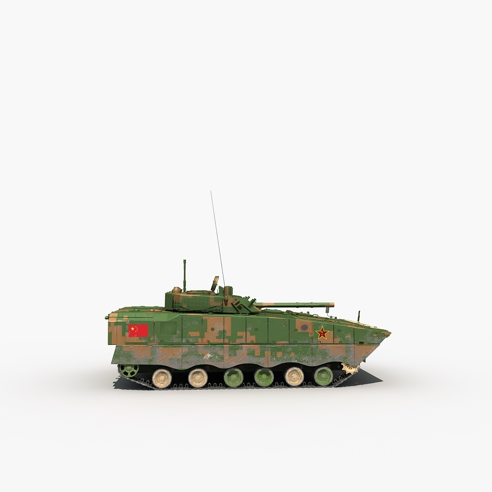 China zbd-04 infantry fighting vehicle 3D model - TurboSquid 1421004