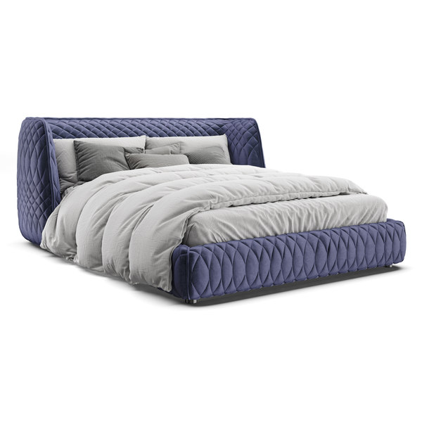 3D moroso redondo bed model - TurboSquid 1421052