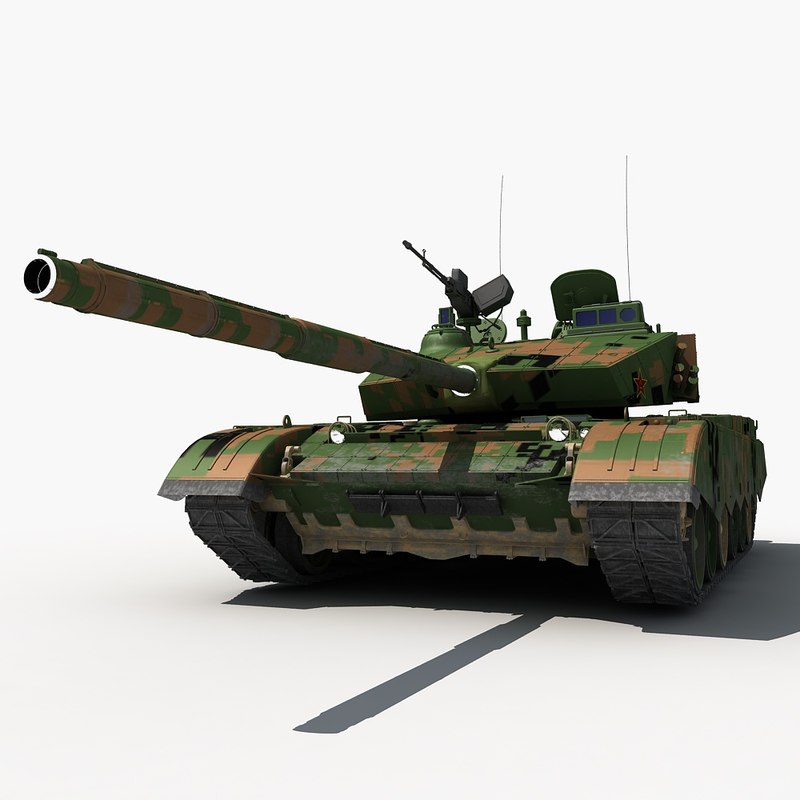 China ztz-99a mbt 3D model - TurboSquid 1421083