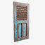 3d model decorative gable vent