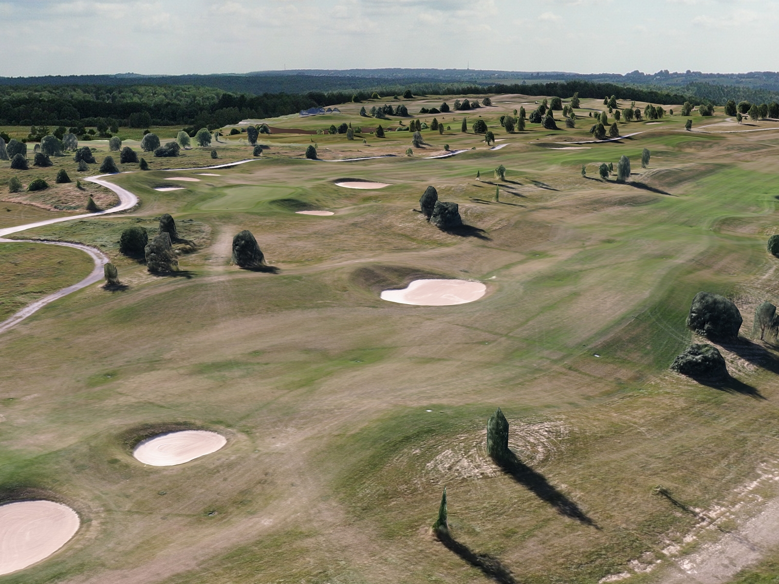 3D golf course - TurboSquid 1421160