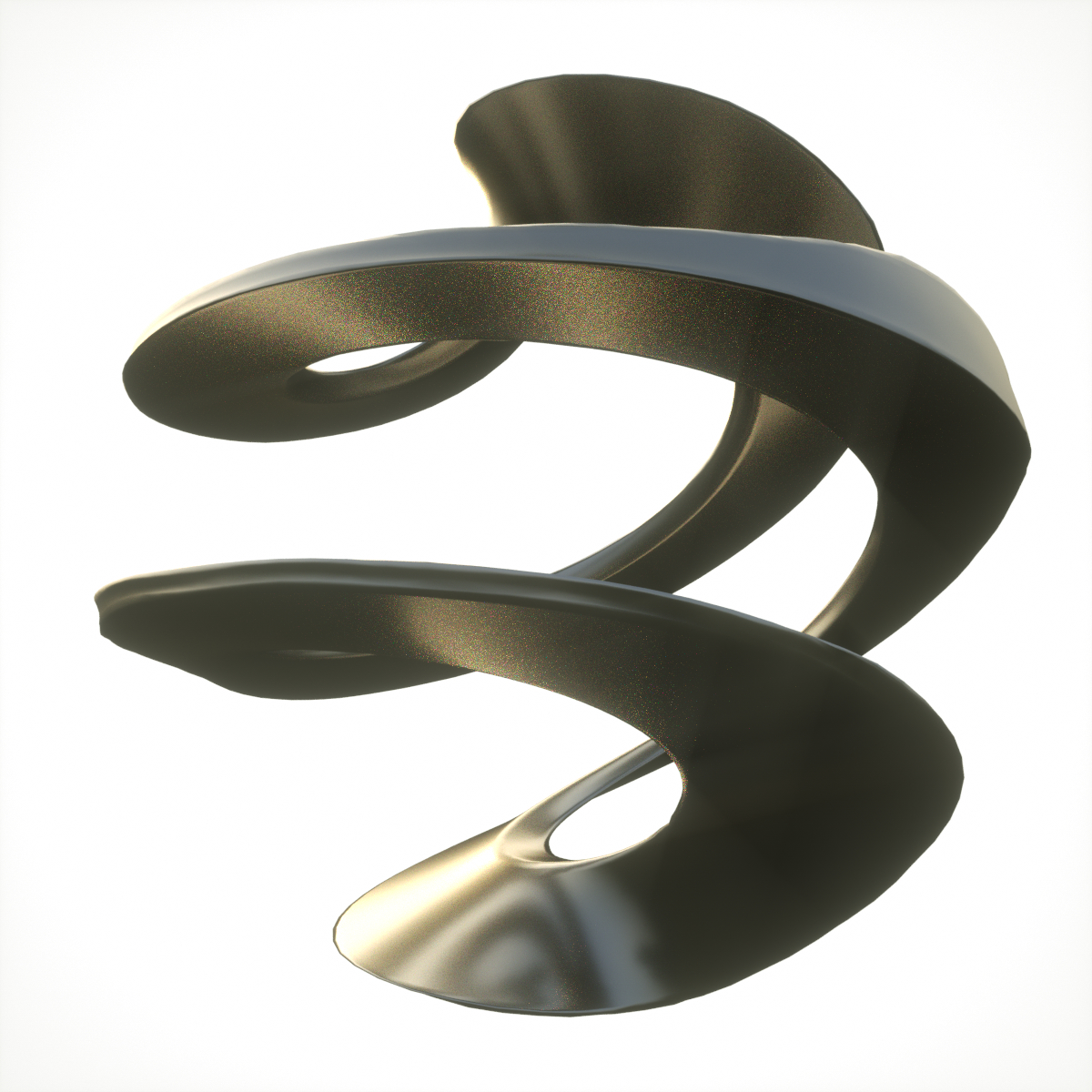 Infinity loop abstract 3D model - TurboSquid 1421337