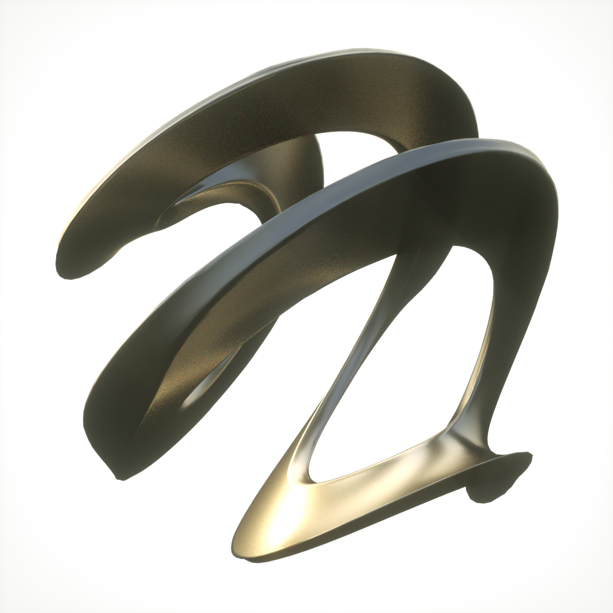 Infinity loop abstract 3D model - TurboSquid 1421337
