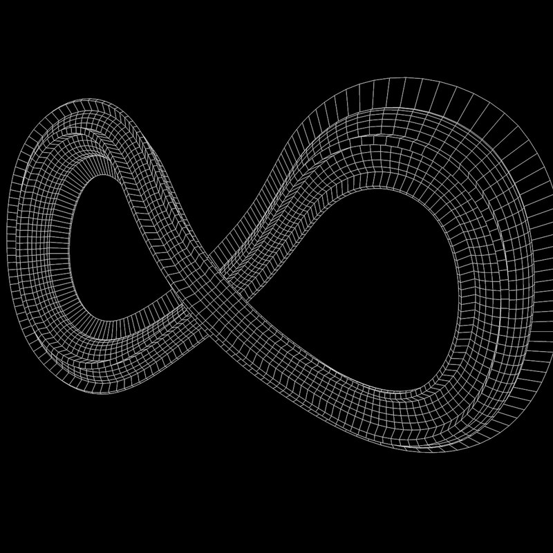 3D infinity loop mobius - TurboSquid 1421316