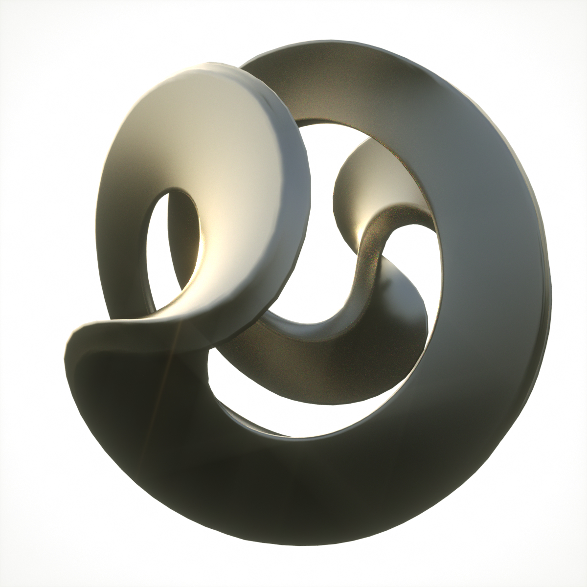 Infinity loop abstract 3D model - TurboSquid 1421337