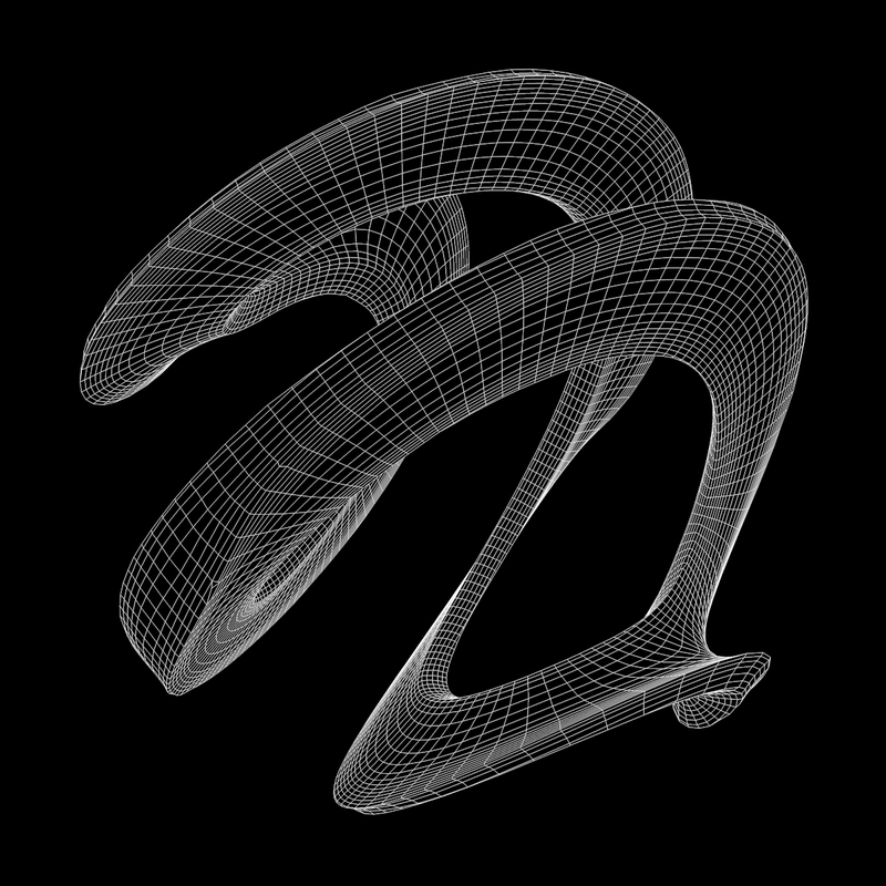Infinity loop abstract 3D model - TurboSquid 1421337