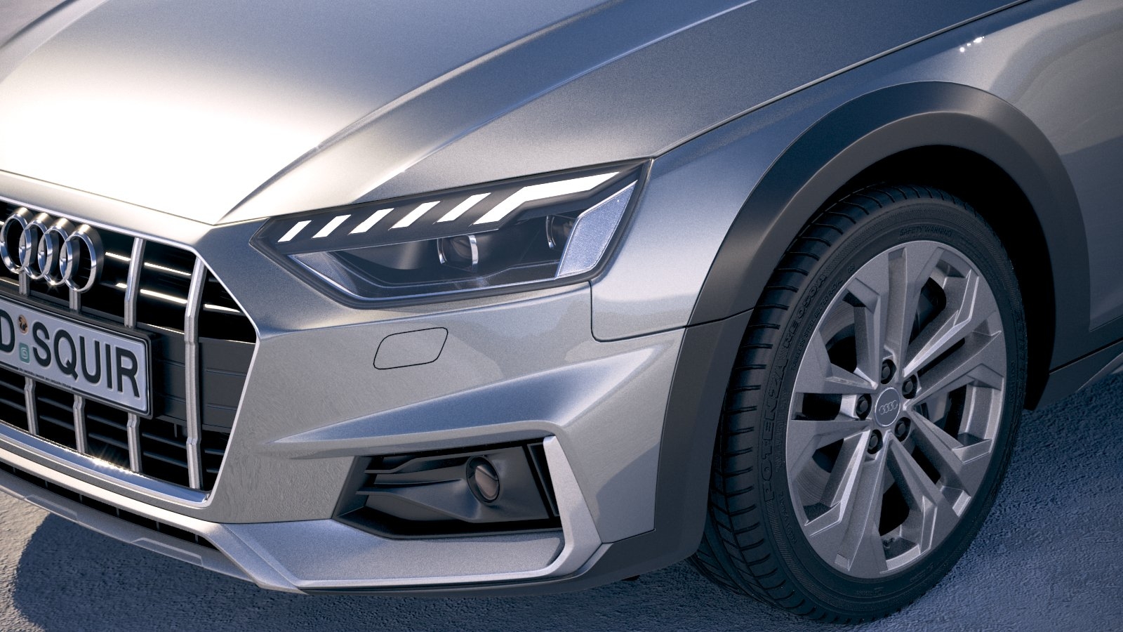 Audi A4 Allroad 2020 Model 3D - TurboSquid 1421331