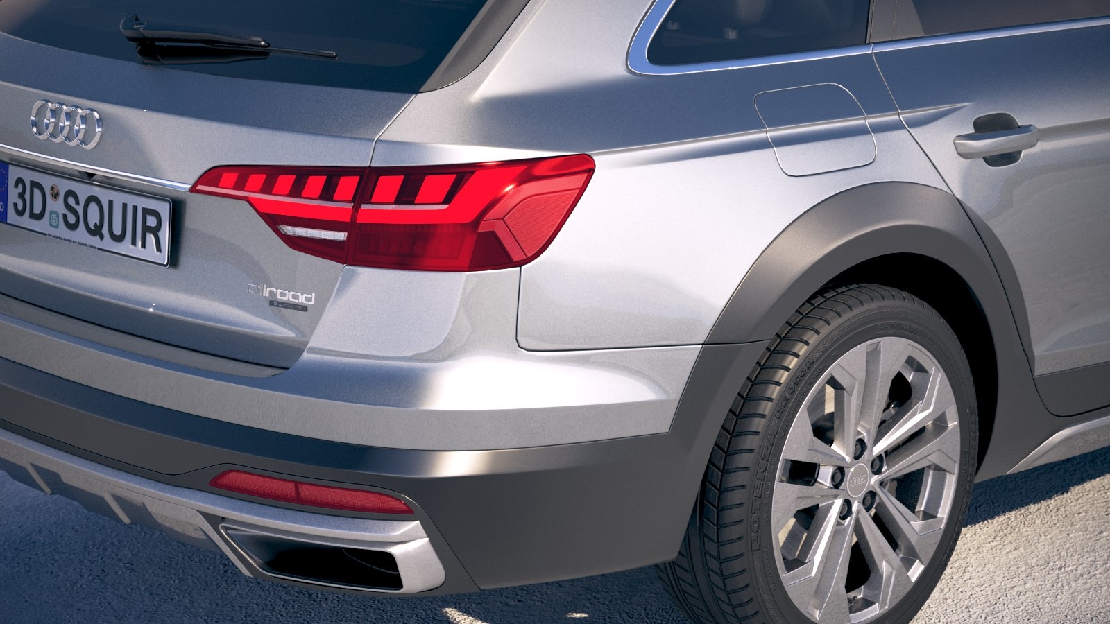 Audi A4 Allroad 2020 Model 3D - TurboSquid 1421331