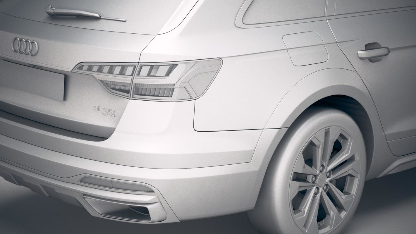 3D audi a4 allroad model - TurboSquid 1421331