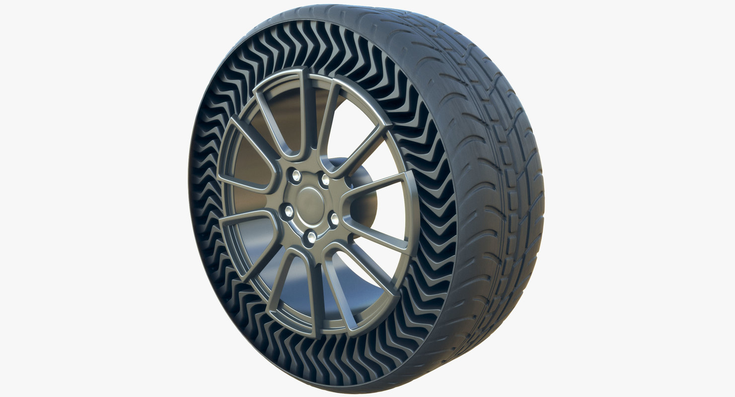 Future airless tire michelin 3D - TurboSquid 1421309