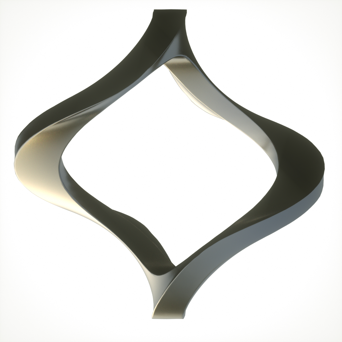 Infinity loop abstract 3D model - TurboSquid 1421360