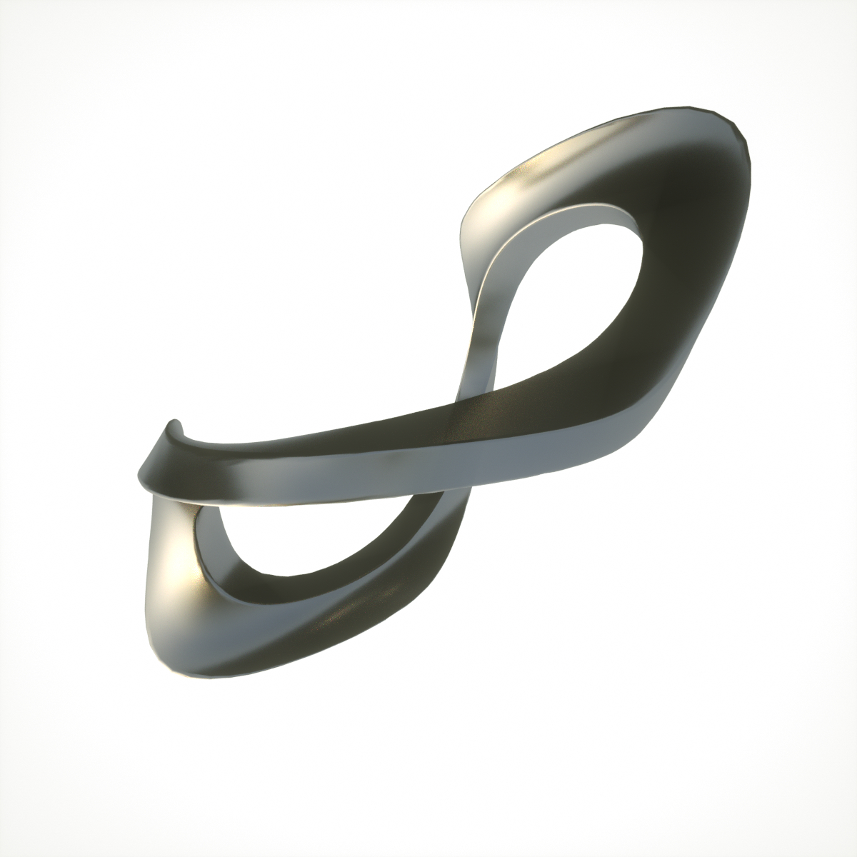 Infinity loop abstract 3D model - TurboSquid 1421360