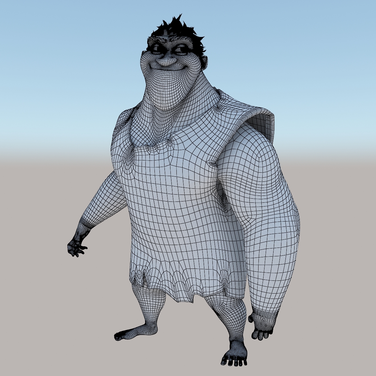 Grug crood character 3D model - TurboSquid 1421432