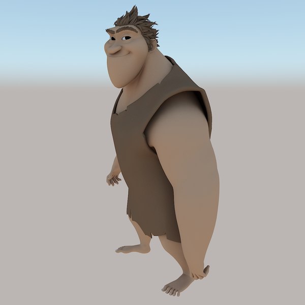 Grug crood character 3D model - TurboSquid 1421432