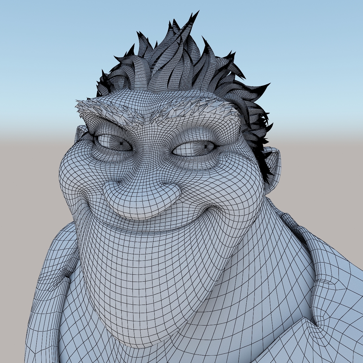 Grug crood character 3D model - TurboSquid 1421432