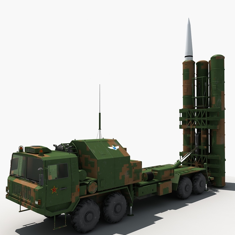 China hq-9 anti-aircraft missiles 3D - TurboSquid 1421412