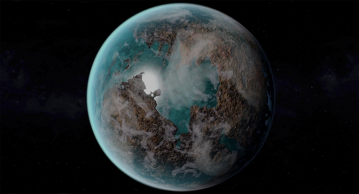 3D model exoplanet 1 - TurboSquid 1421424