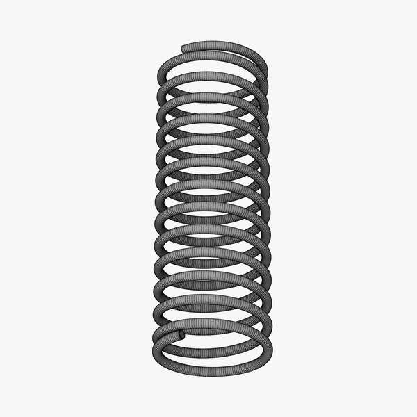 Metal spring - 3D model - TurboSquid 1421677