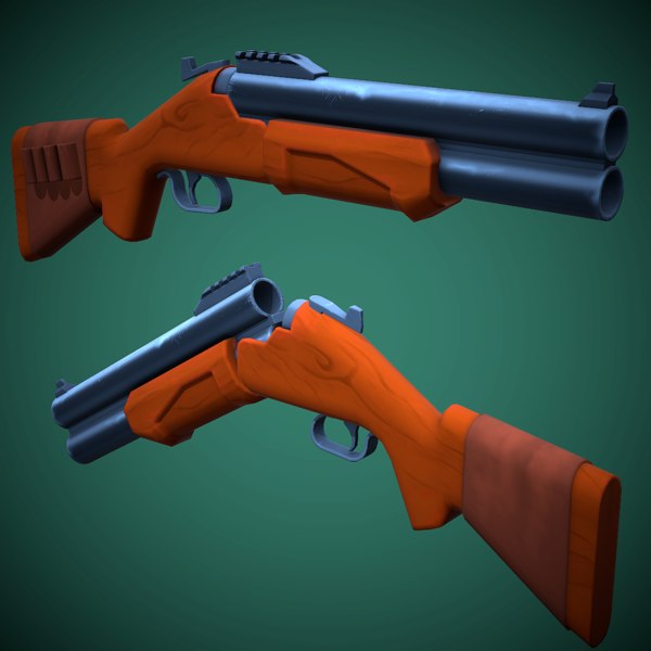 Shotgun Blender Models for Download | TurboSquid
